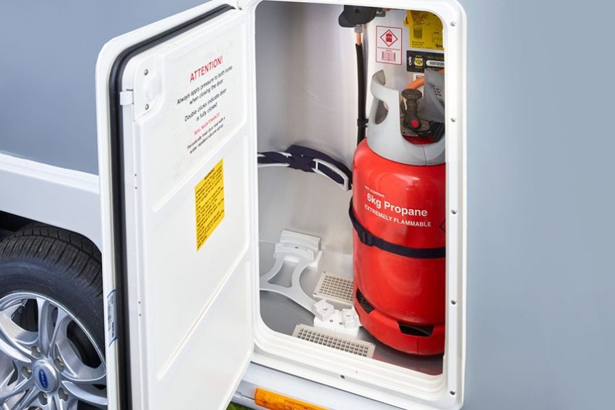 Arriving on site: Motorhome Gas System - Bailey of Bristol