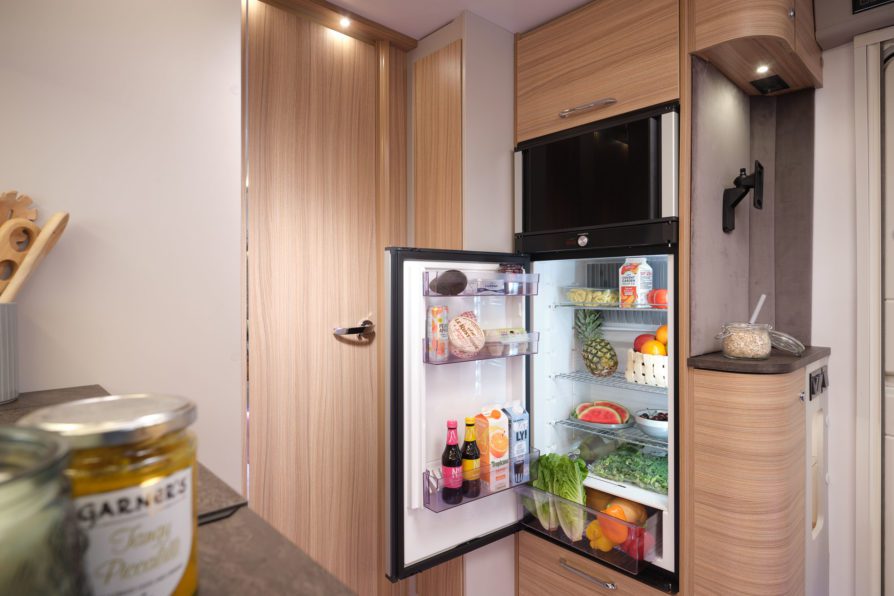 Arriving on site: Caravan Fridge - Bailey of Bristol