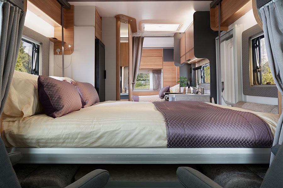 Best 4 berth motorhome layouts: Buyers Guide - Bailey of Bristol