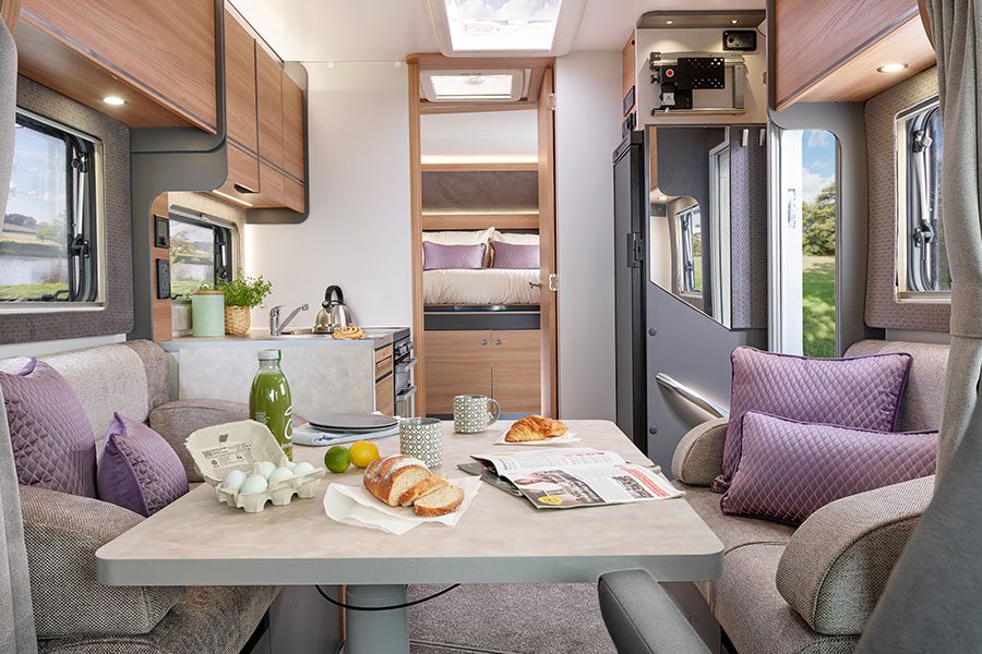 Best 4 berth motorhome layouts: Buyers Guide - Bailey of Bristol
