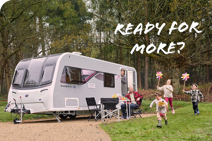 Ready for more with the new anniversary edition Phoenix GT75 caravan ...