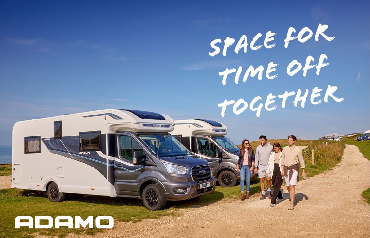 Space for Time Off Together with the All-New Adamo Motorhome Range ...